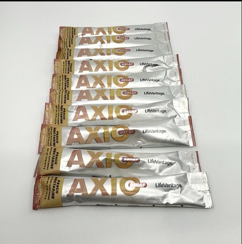 Lifevantage AXIO Sample Pack Energy Drink, Peach Nectarine 10 Packets ...