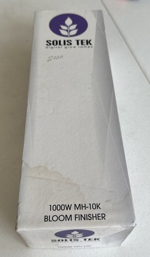 Solis Tek 1000W Metal Halide (Pulse-Start) Digital Lamps QUANTITY 1 New ...
