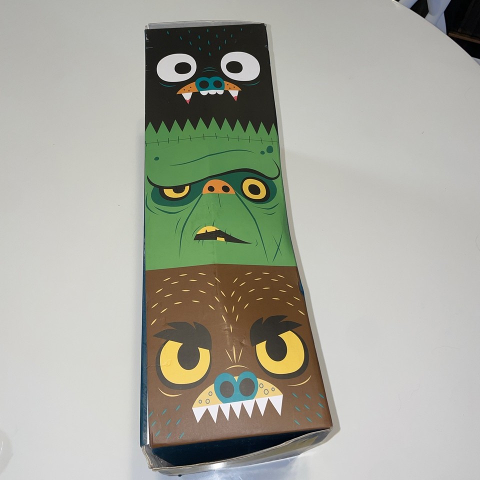 KID ROBOT Signed Gary Ham “Monster Toytem” Totem Pole Vinyl Art Toy ...
