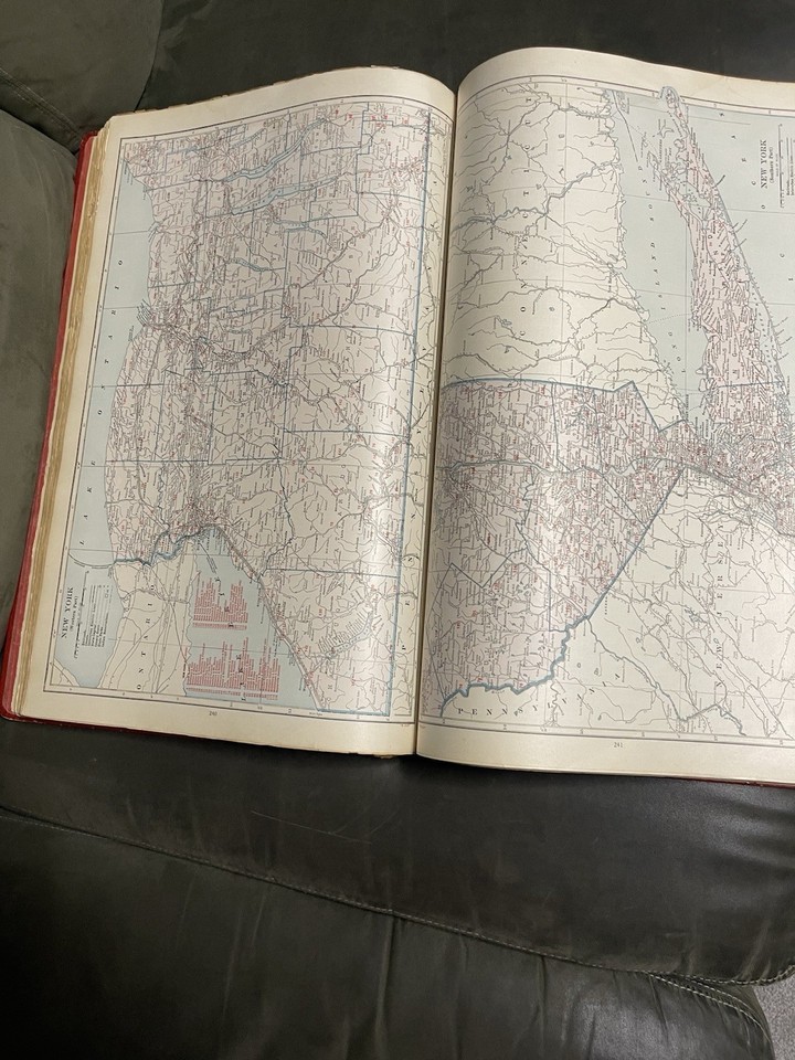Sears & Roebuck Co. The New World Loose leaf Atlas New States Of Europe ...