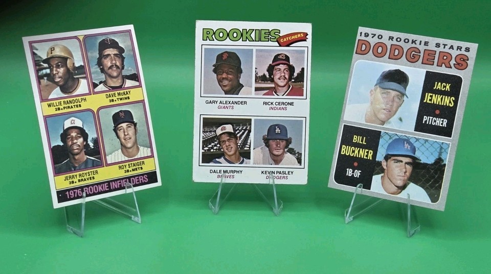 TOPPS 6 CARD ROOKIE LOT! HOF YOUNT MOLITOR MURRAY 1975 1977 1978 | eBay