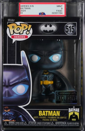 Batman Heroes 515 Entertainment Earth Funko Pop! Exclusive PSA 9 MINT ...