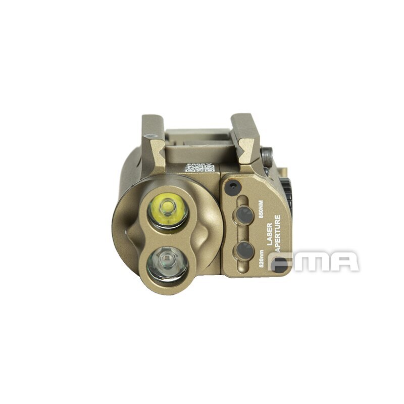 FMA Tactical XVL2 IRC Lighting LED Torch Red Laser Outdoor Product BK ...