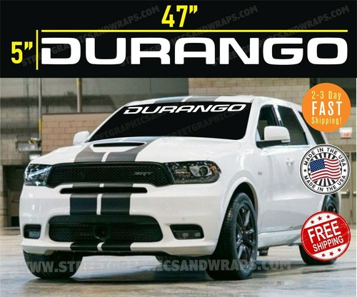 DURANGO WINDSHIELD Vinyl Decal Stickers graphics | eBay