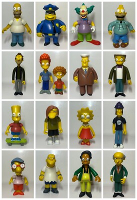 The Simpsons World of Springfield WOS Figures Various Multi Listing ...