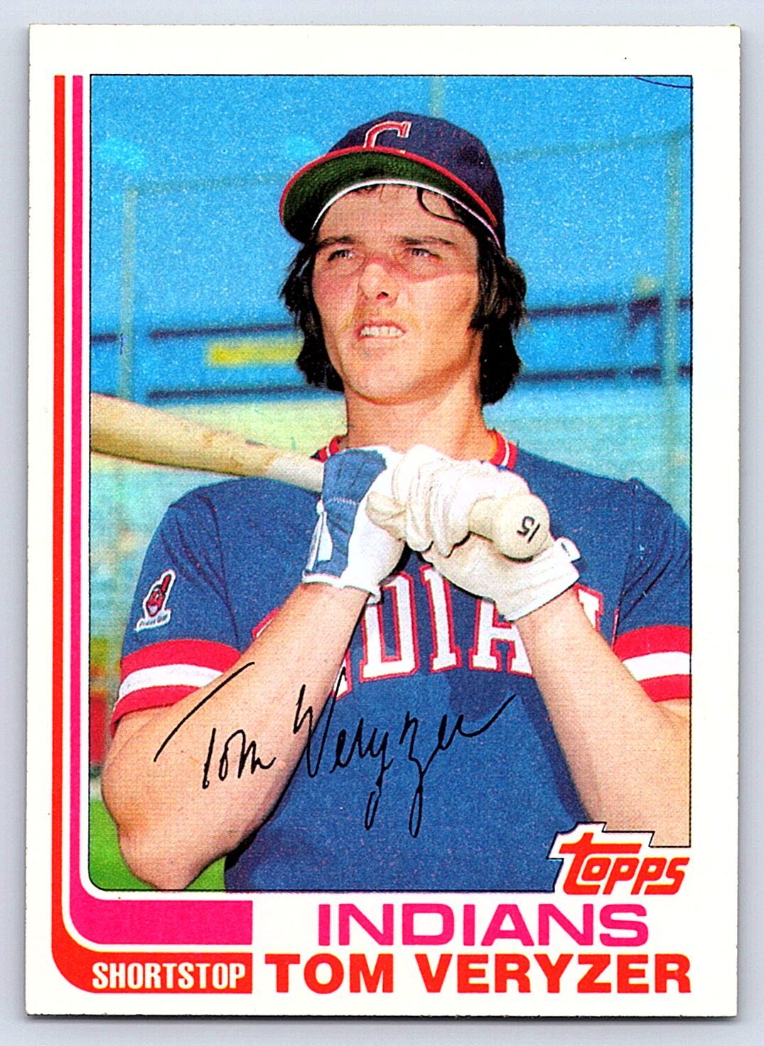 1982 Topps #387 Tom Veryzer Blackless Excellent | eBay