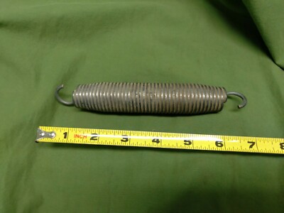 Vintage Metal Extension Spring - 7" Long..1" Round | eBay