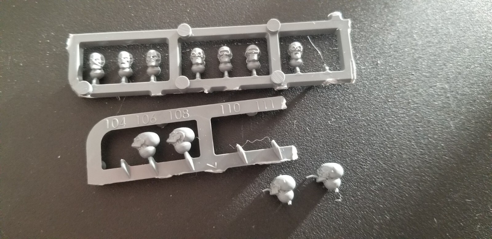 Genestealer cult Neophyte Head (10) Bits GSC 40k | eBay