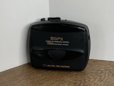 Vintage GPX Cassette Player Personal Stereo Bass Boost C3043 Tested ...