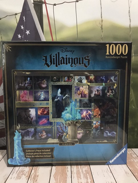 Ravensburger Disney Villainous Hades Jigsaw Puzzle - 1000 Pieces for ...