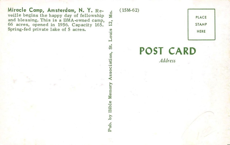 Amsterdam, NY New York MIRACLE BIBLE CAMP Reveille~Trumpet Wake Up Call ...