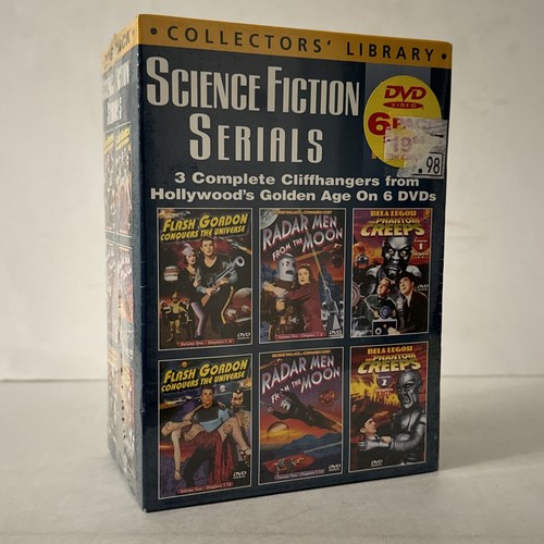 Science Fiction Serials DVD 2003 6-Disc Set Collector Library Flash ...