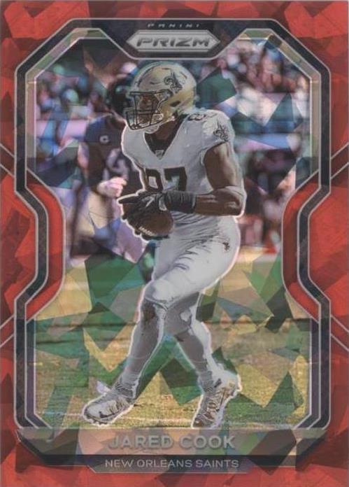 2020 Panini Prizm - Jared Cook #247 Red Ice Prizm for sale online | eBay