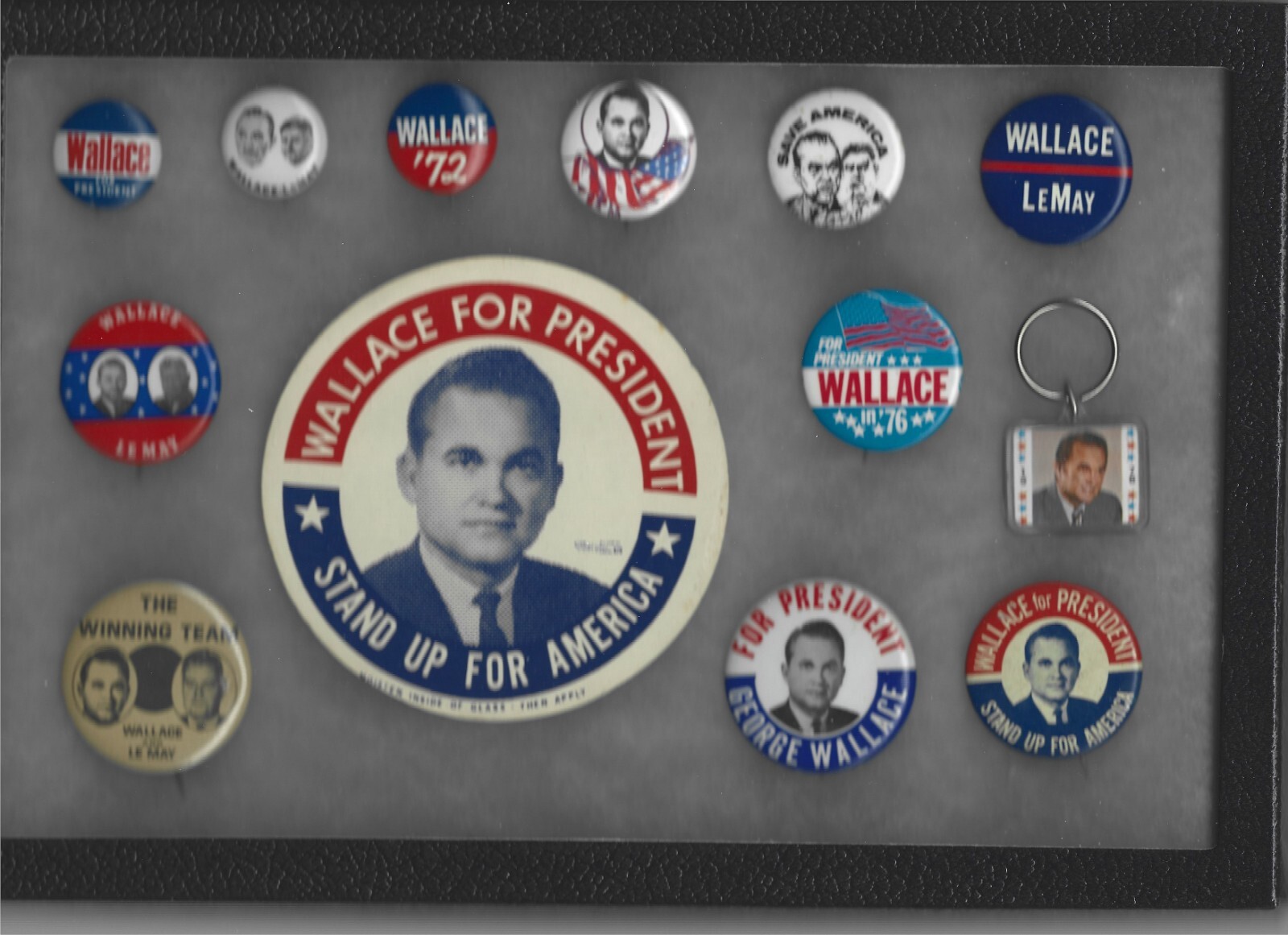 Group Lot George Wallace Presidential Political Campaign Buttons ...