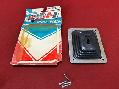 NOS HURST SHIFTER BOOT / PLATE 1144580 3 / 4 SPEED MANUAL TRANSMISSION ...