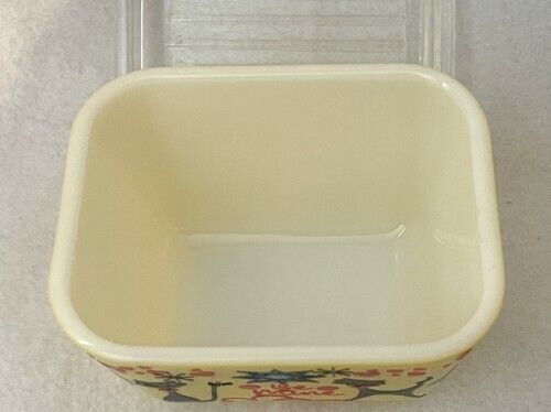 Vintage Retro Style Black Atomic Cats Valentines Day Pyrex Refrigerator ...