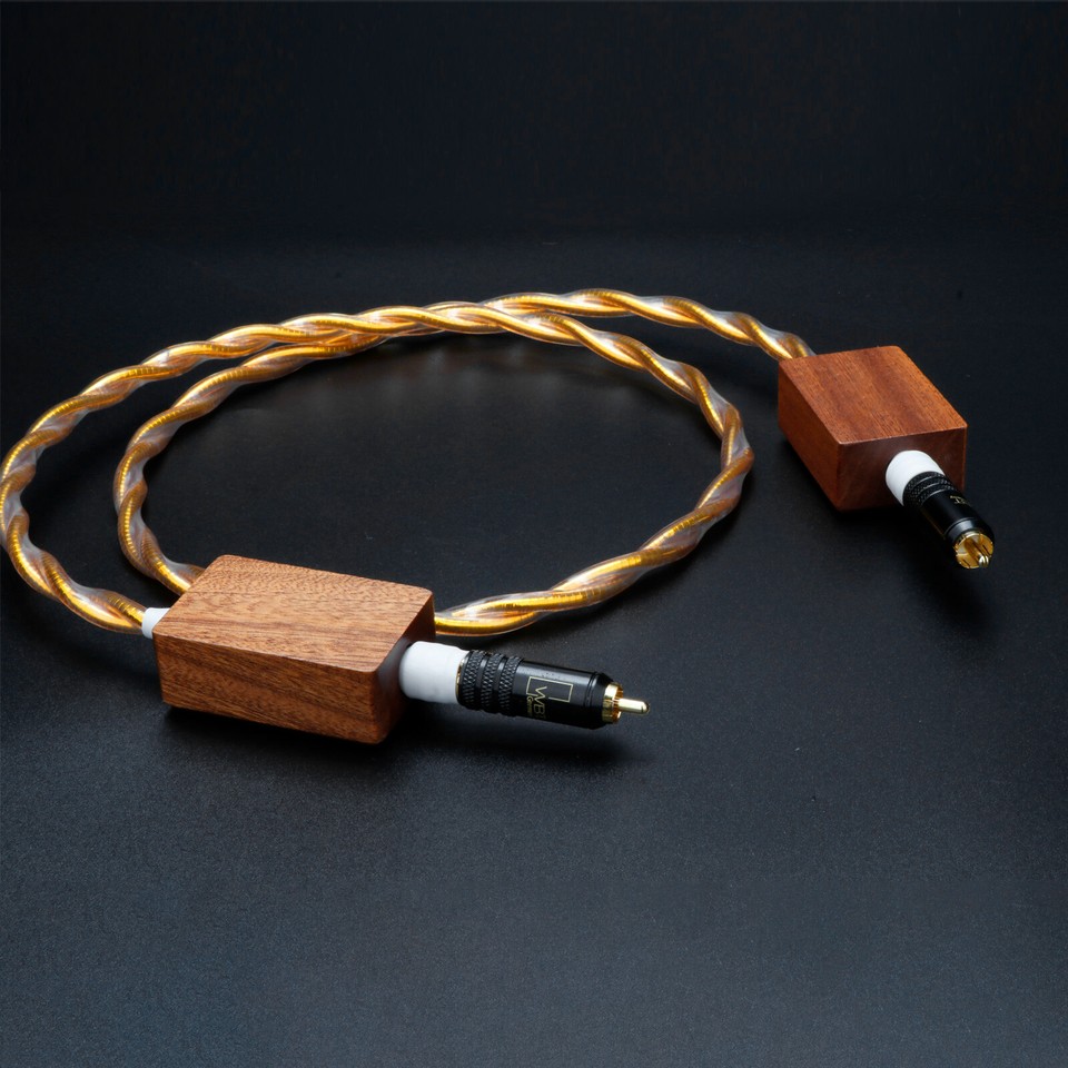 Reference 75OHM Digital Coaxial Audio RCA Cable With Gold Plated RCA ...