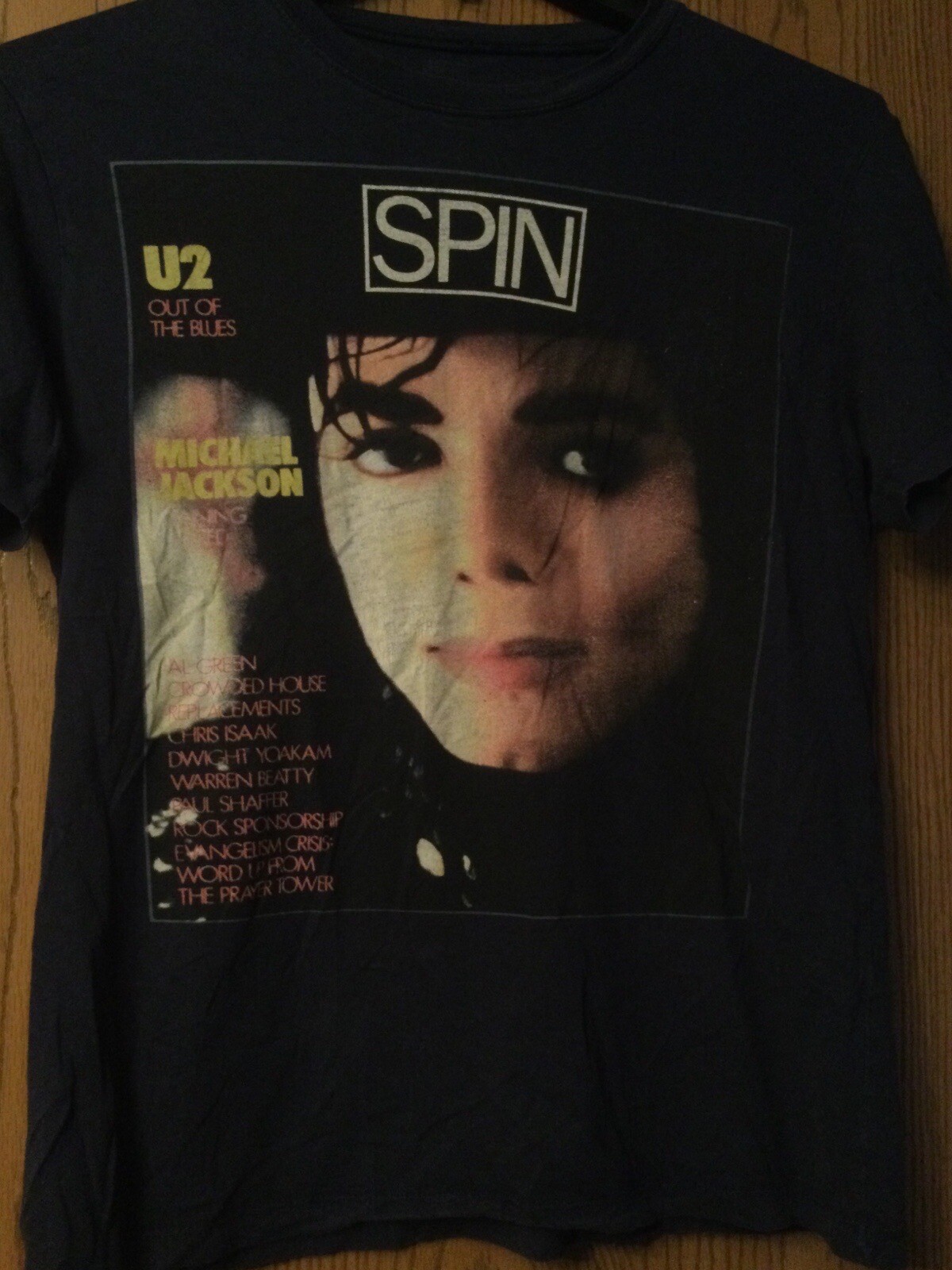 Michael Jackson - “Spin Magazine” Cover Image - Black… - Gem