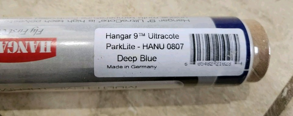 NOS Hangar 9 UltraCote Deep Blue HANU 0807 Airplane Covering | eBay