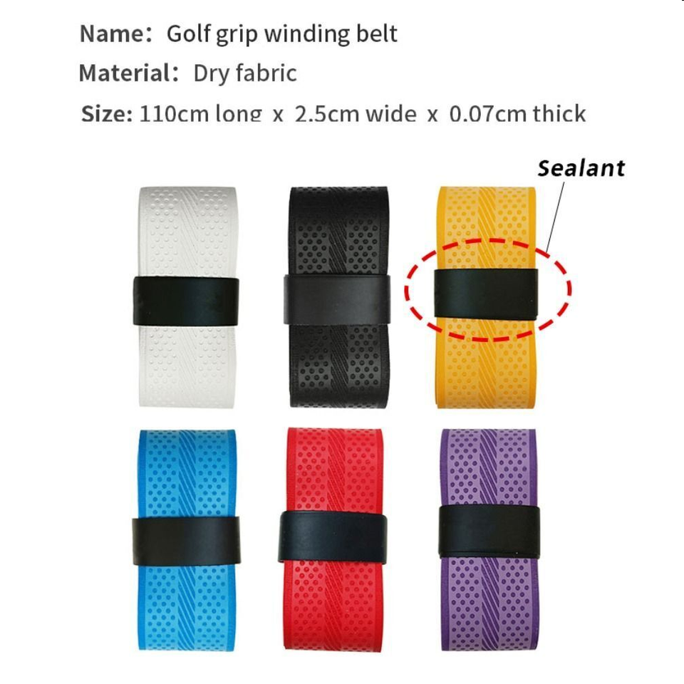 3/10pcs PU Tapes Non-Slip Sweatband Golf Club Overgrip For Golf Club ...