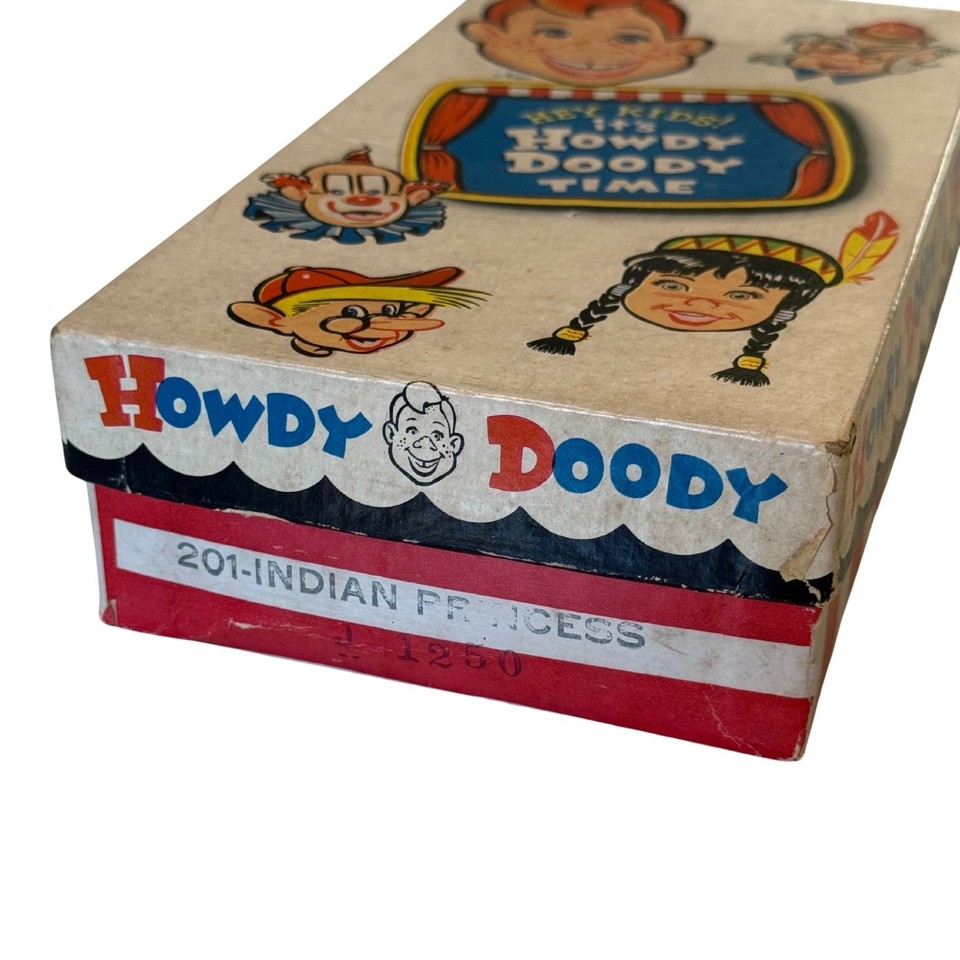 Vintage 1950s Howdy Doody Princess Summerfall Winterspring Doll w/ Box ...