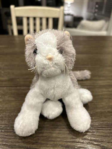Cute WEBKINZ Grey And White Cat Ganz Lil-Kinz Soft Plush Toy No Code | eBay