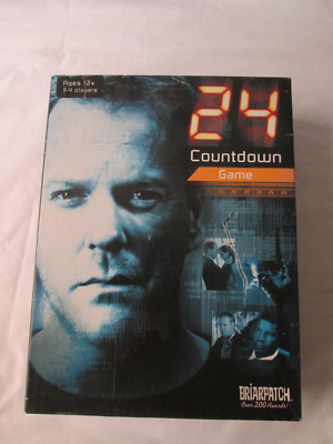 24 Jack Bauer COUNTDOWN Board Game TV Show Complete | eBay