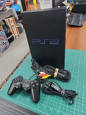 Sony PS2 Fat console with 1 controller and all lead | eBay Australia