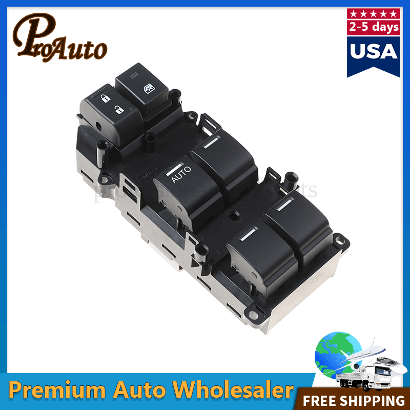 Master Power Window Control Switch Front Left Side For 2008-2012 Honda ...