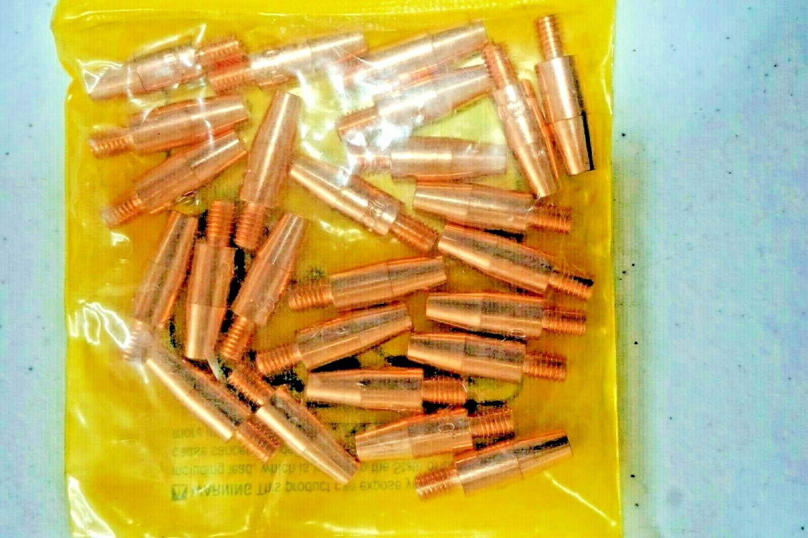 Contact Tips 25-pk 186406 .035" for Hobart Miller Spoolmate 100 150 185 ...