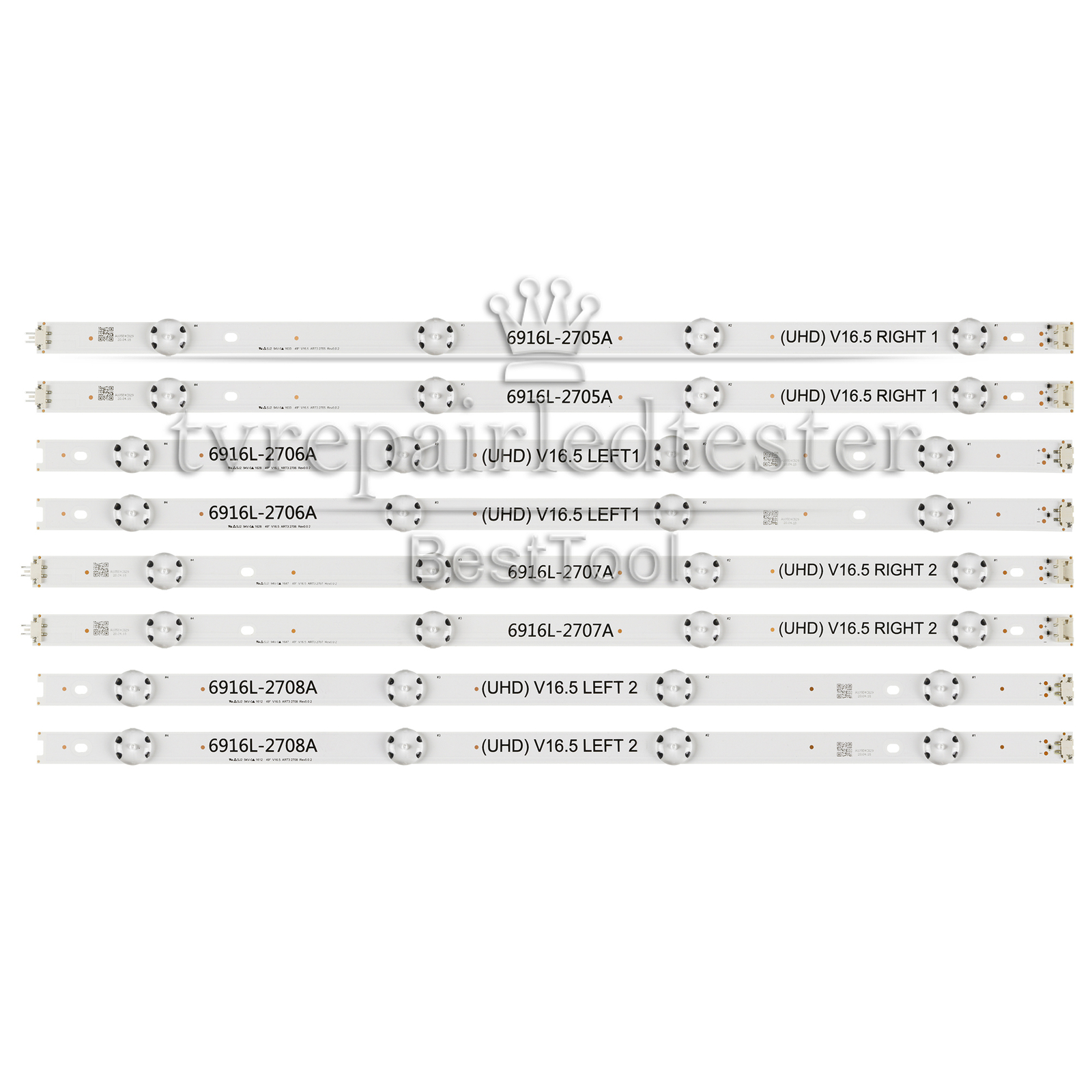 LED Strips 6916L-2705A 6916L-2706A 6916L-2707A 6916L-2708A for LG ...