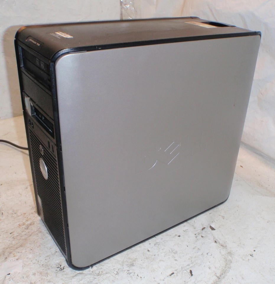 Dell Optiplex 755 Desktop Computer Model: DCSM w Windows Vista Business ...