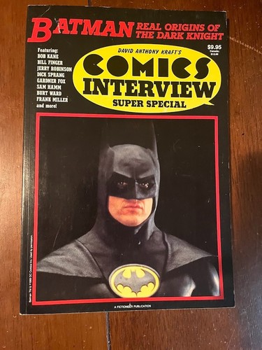 COMICS INTERVIEW SUPER SPECIAL BATMAN # 1 FINE 1989 | eBay