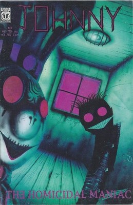 Johnny the Homicidal Maniac 3 Jhonen Vasquez Squee Invader Zim JTHM NM ...