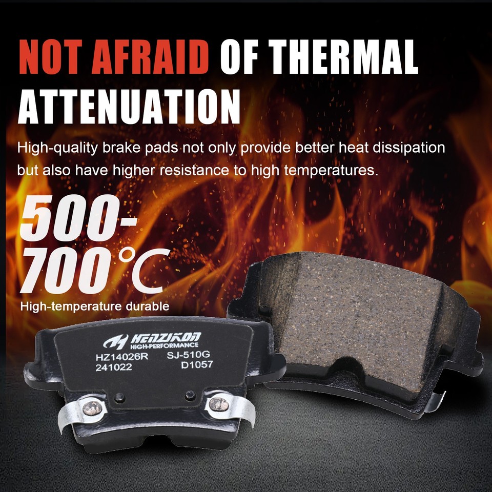 Front & Rear Ceramic Brake Pads for 300 Dodge Charger Avenger Magnum ...