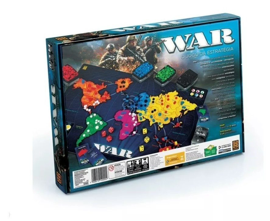 Grow War Board Game – Strategy & Conquest Game of Territories and ...