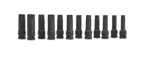 MAC TOOLS SVXMLPTS12RBRT 12-PC. R.B.R.T. Long Impact Triple Square ...