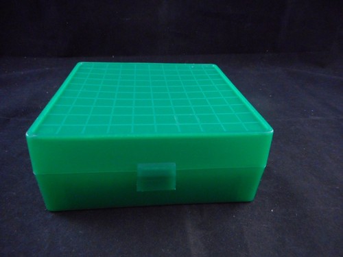 Lab Plastic 10x10 100-Place Cryogenic Freezer Box Alphanumeric Labeled ...
