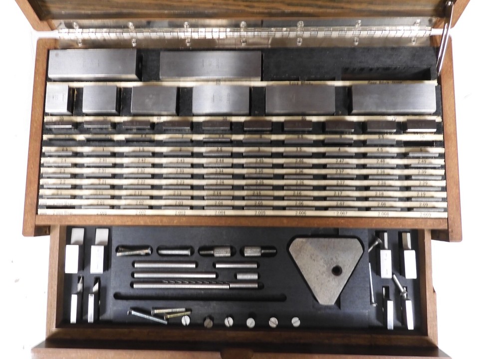 Starrett Webber - S2S88MA - Steel, Metric Gage Block Set - 86 pieces ...