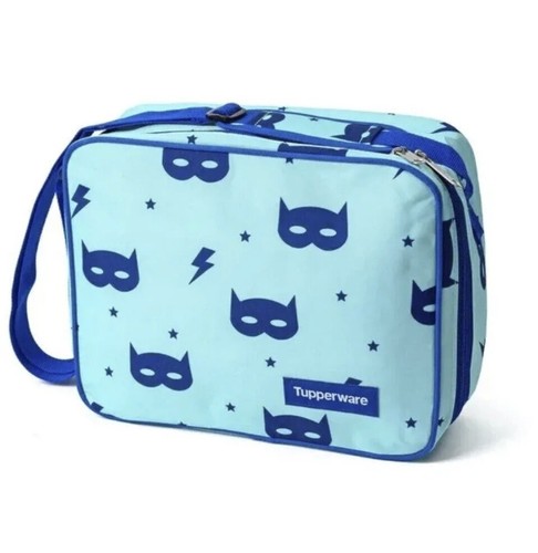 NEW Tupperware SuperHero Insulated Lunch Bag Blue | eBay
