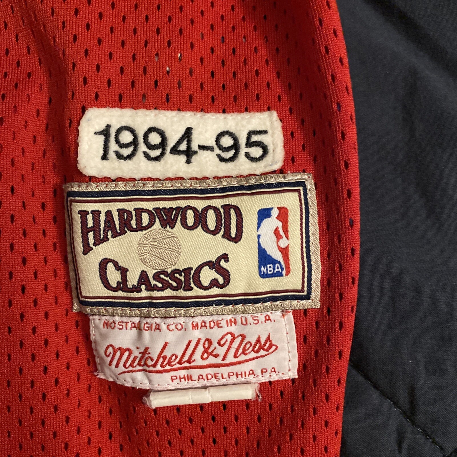 Houston Rockets Clyde Drexler Mitchell & Ness 1994-1995 Jersey. Size 54 ...