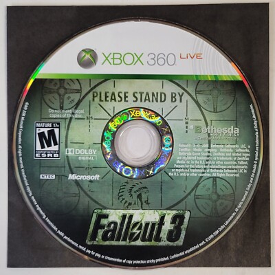 Fallout 3 2008 Xbox 360 Disk Only Tested Working 93155126800| eBay