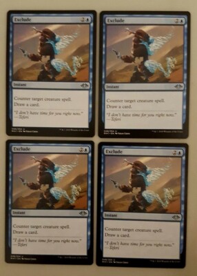 [4x] Exclude Modern Horizons MTG Magic The Gathering NM Playset | eBay