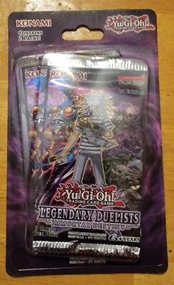 Yugioh Legendary Duelists Immortal Destiny English 1st Edition Pack - 2 ...