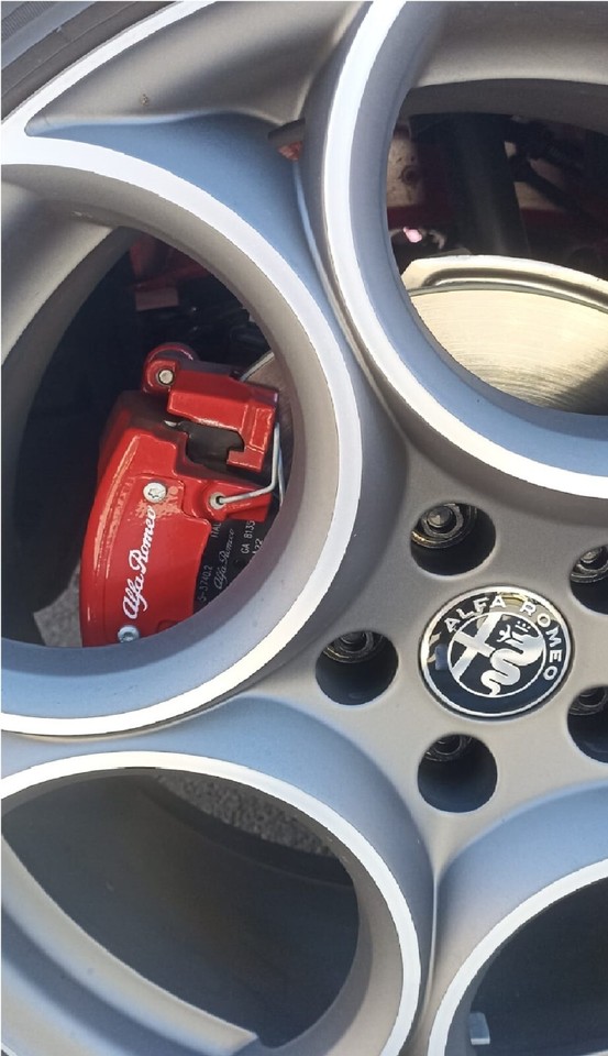 PEGATINAS VINILO FRENO ALFA ROMEO CALCOMANIA VINYL STICKERS BRAKE ...