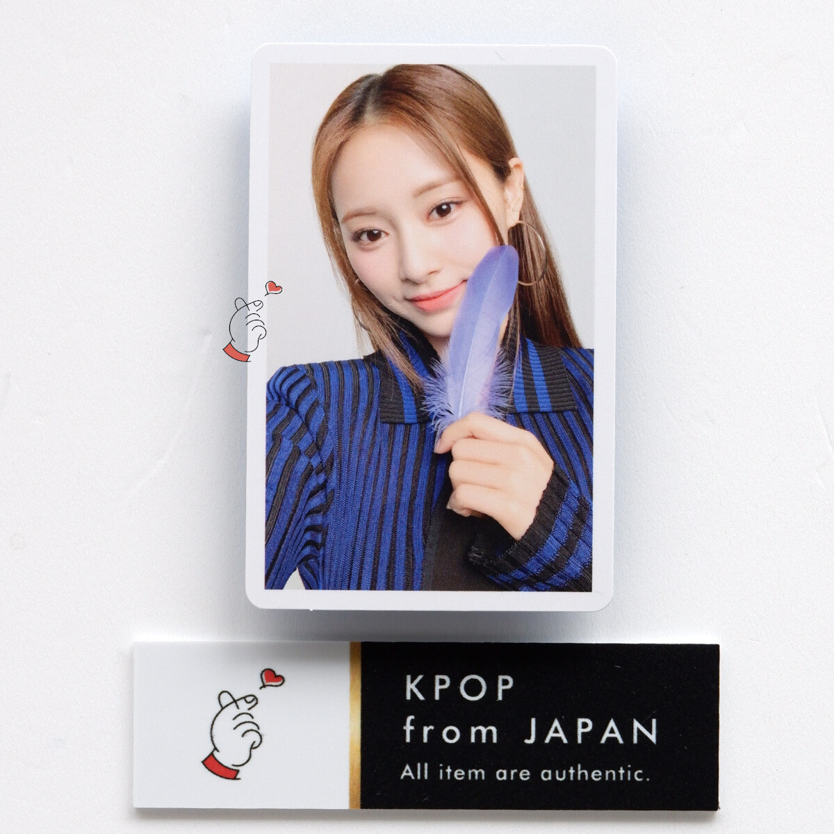 TZUYU TWICE Hare Hare ONCE JAPAN ver. Official Photocard Japan fan club ...