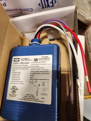 HUBBELL NXRC-1RD-UNV NX ROOM CONTROLLER, 1 SPST OUTPUT, ONE 0-10V ...