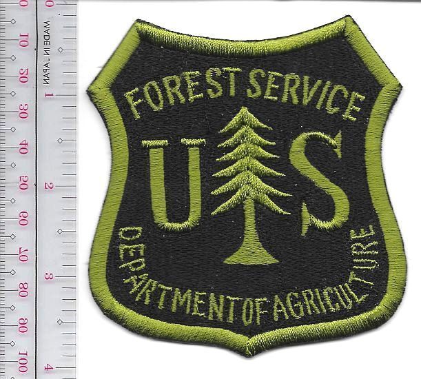 Hot Shot Wildland Fire Crew USFS United States Forest Service Patch vel ...