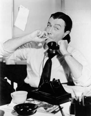 American Actor Robert Taylor As Captain Matt Holbrook In A Scene From ...