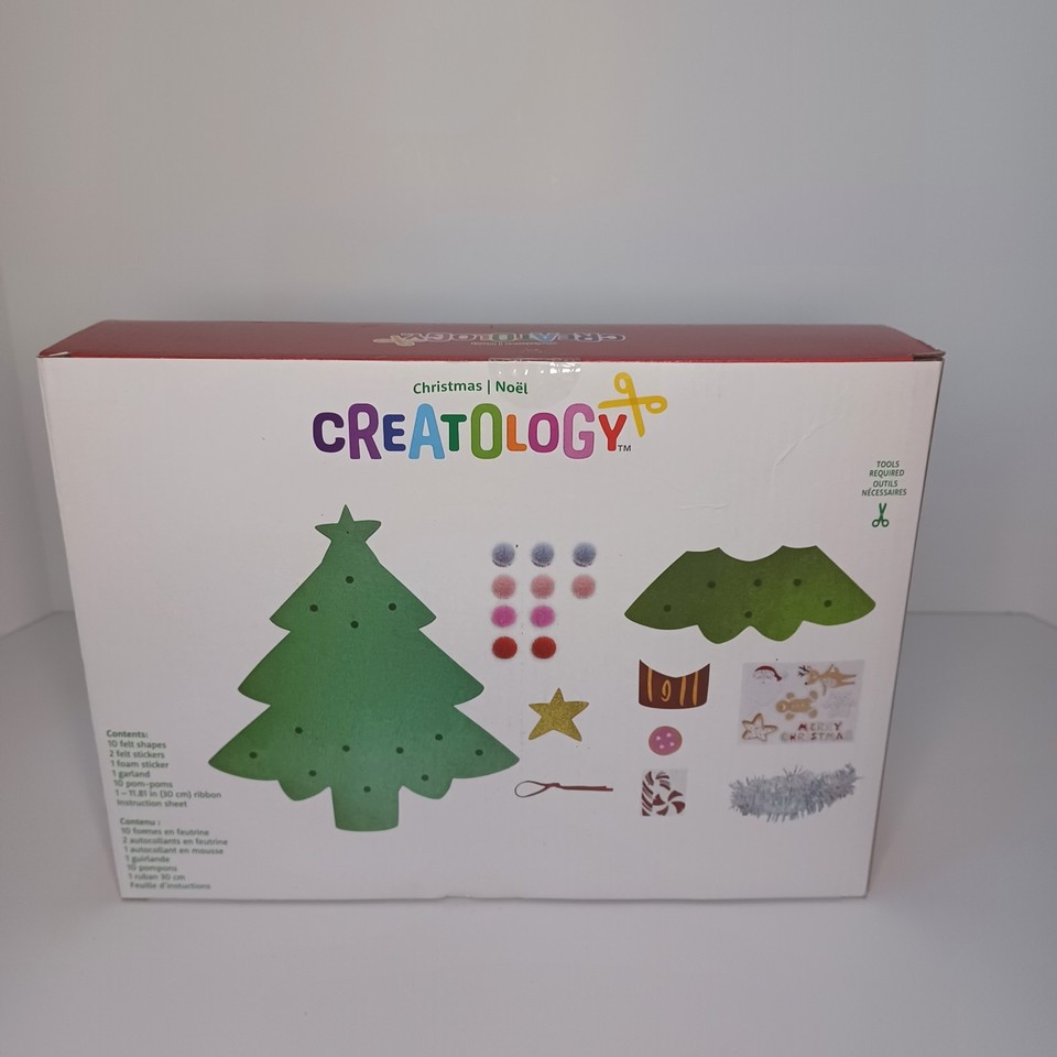 Creatology Felt Tree Decorating Kit Christmas Crafts Kids Ages 4+ NEW | eBay